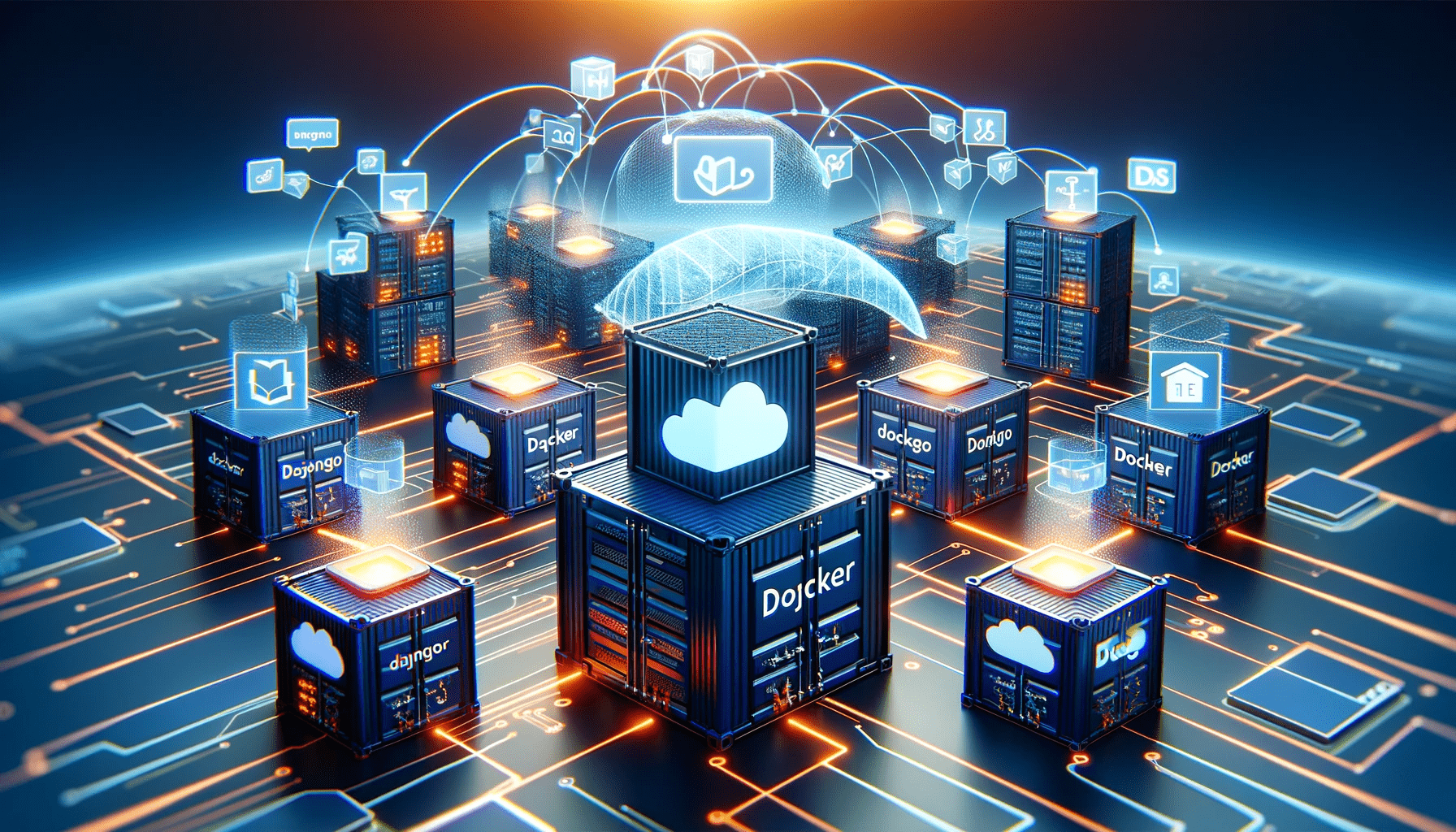 Set up a Django + Postgres development environment using Docker